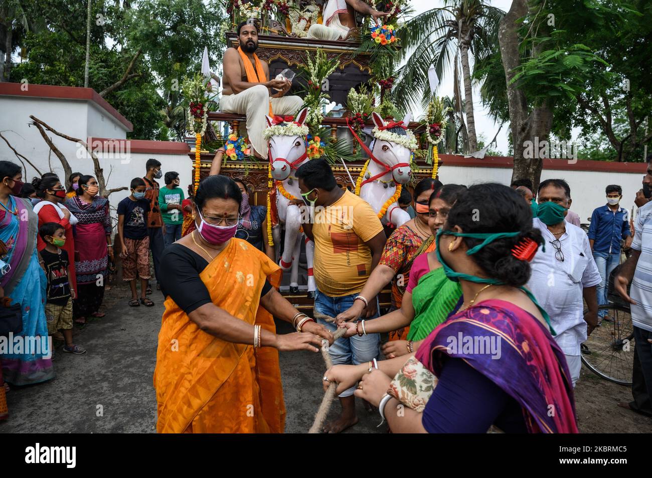 Indian Hindu community celebrate Rath Yatra ( Roth Jatra) in Tehatta ...