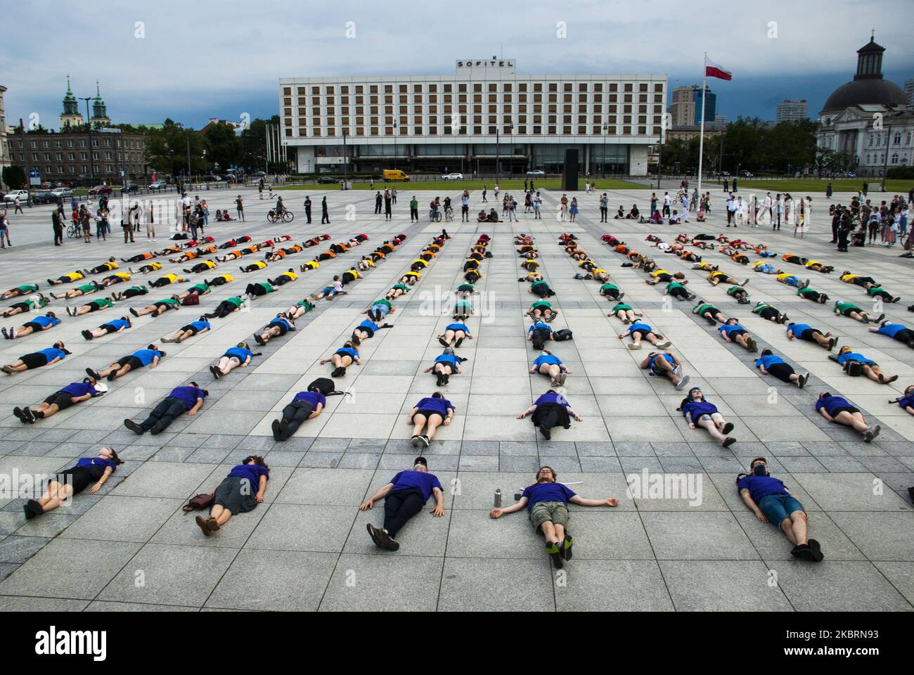 Silent lying protest hi-res stock photography and images - Alamy