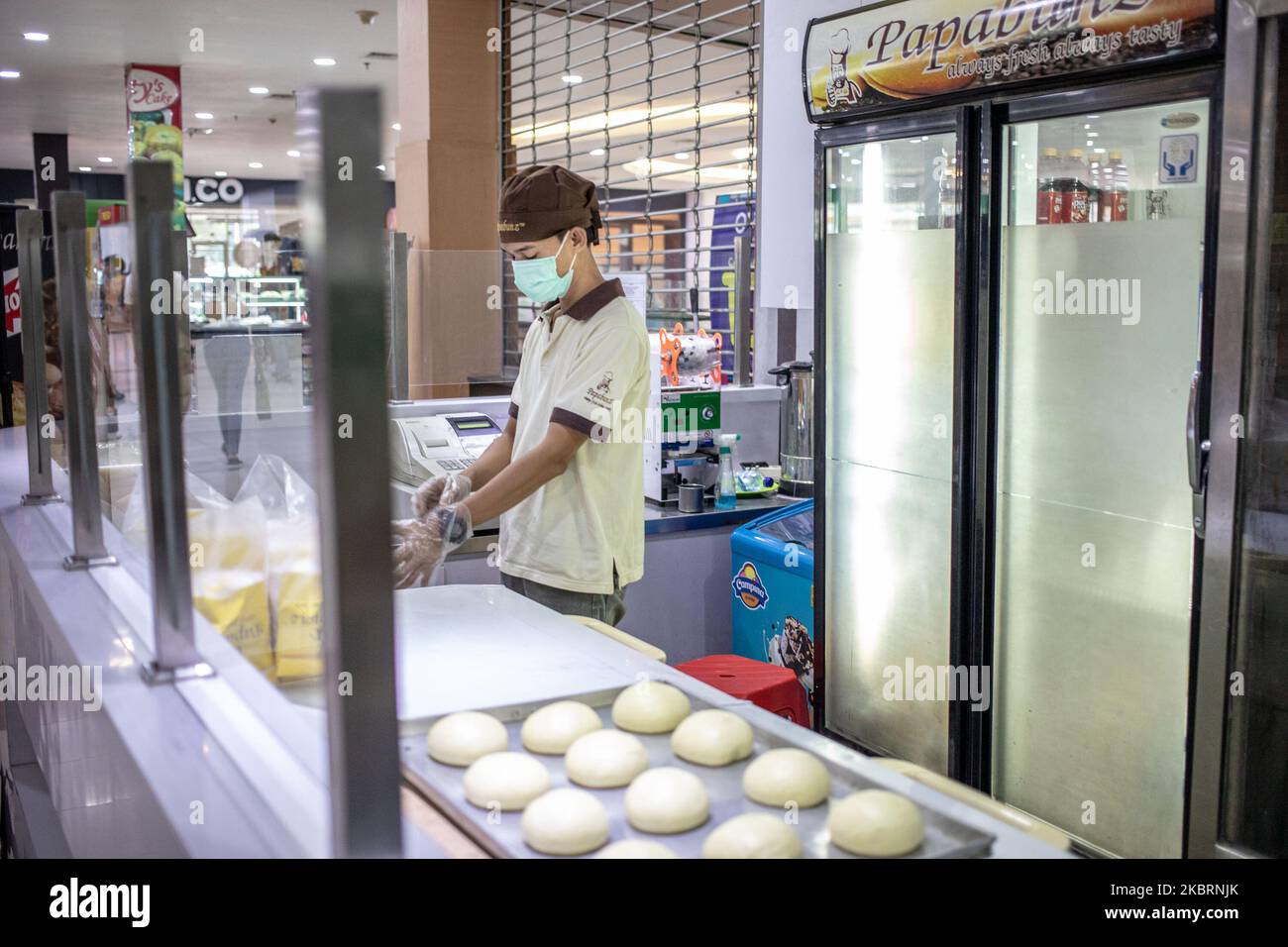 New normal activity at a shopping mall in South Tangerang, Indonesia ...