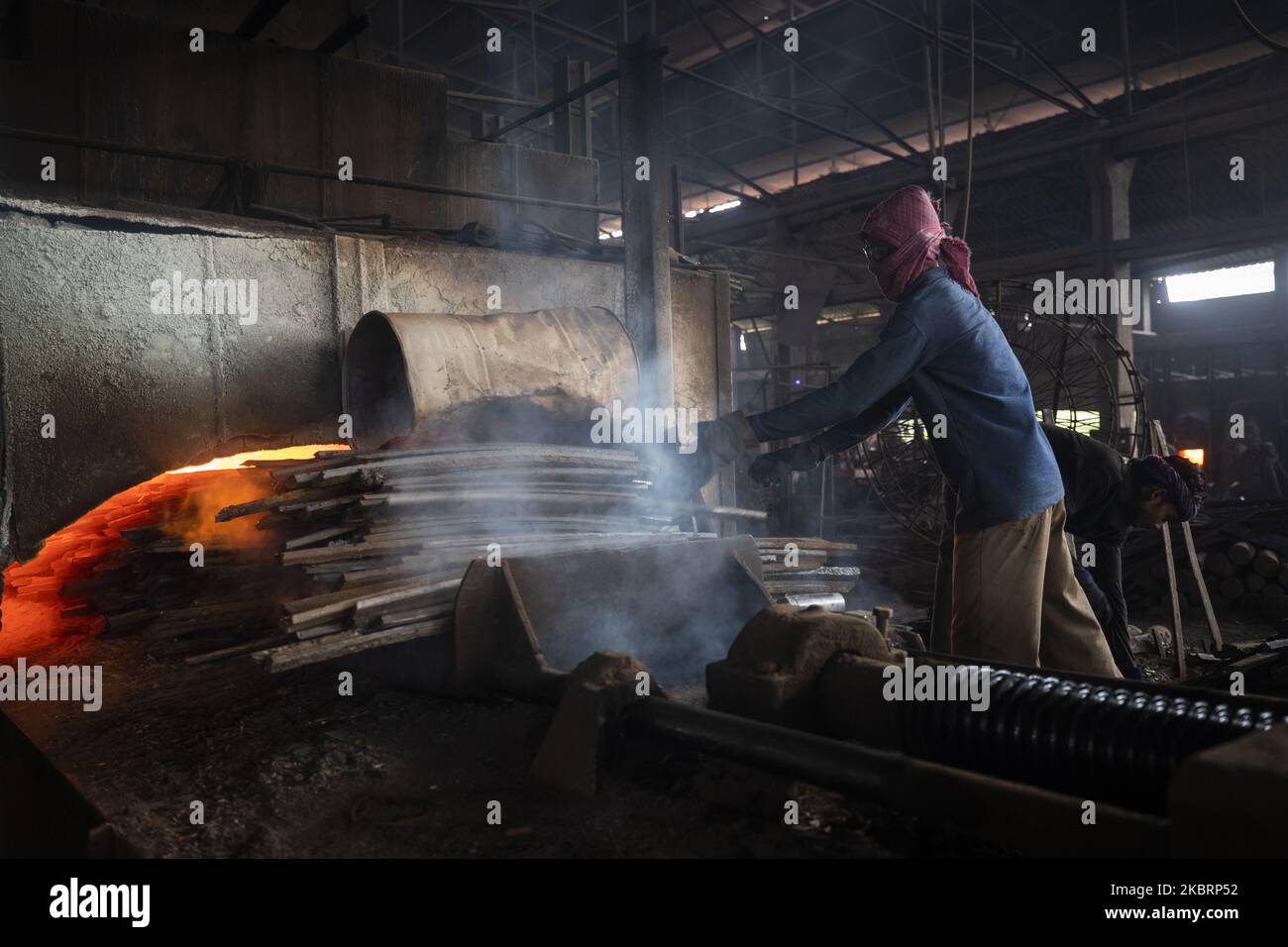 Steel rolling furnace hi-res stock photography and images - Alamy