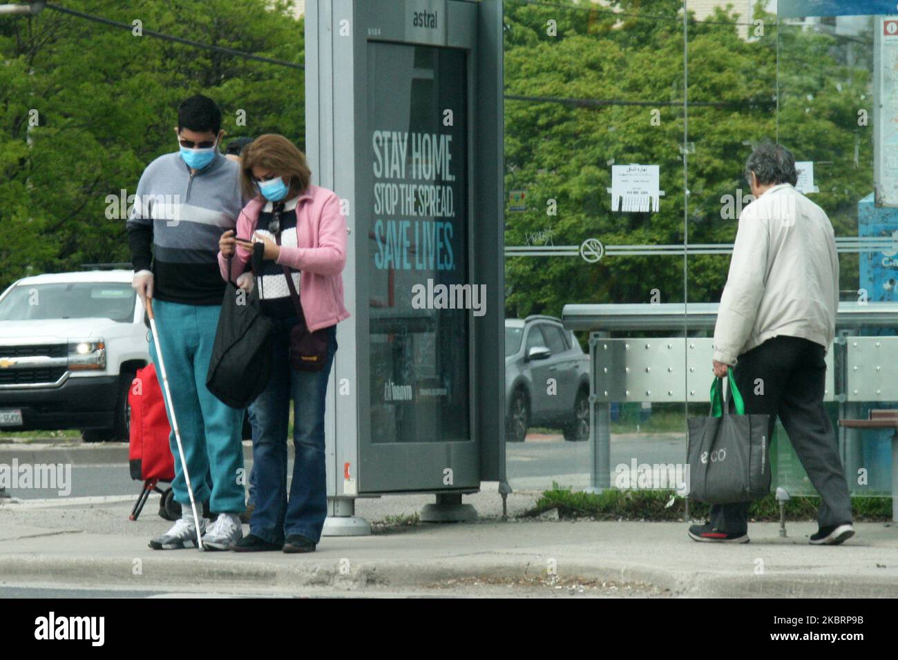 People wearing face masks to protect them from the novel coronavirus ...