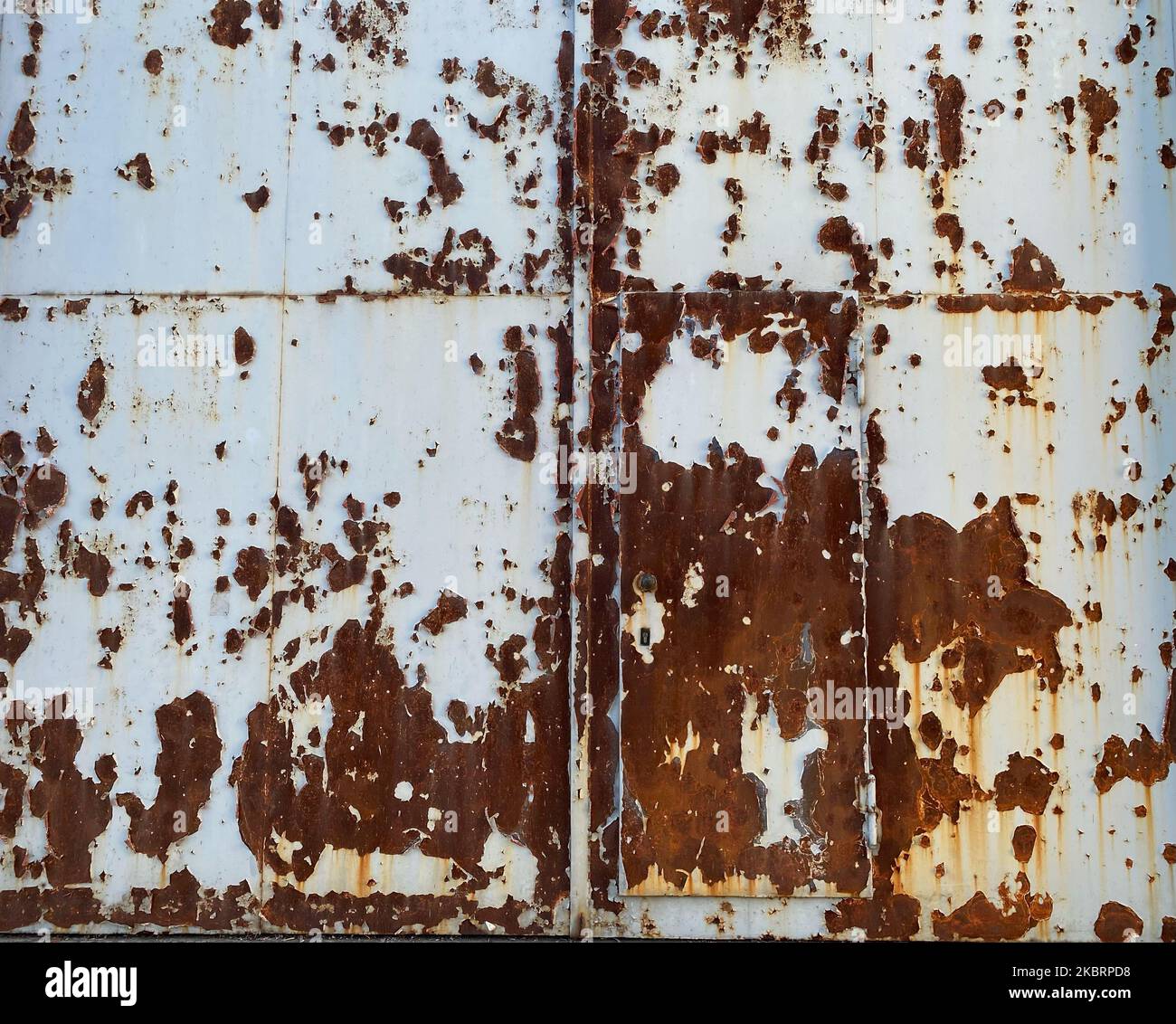 White steel security entrance hi-res stock photography and images - Alamy