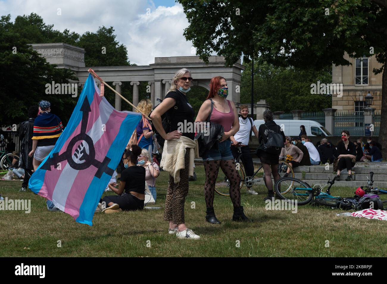 Thousands of transgender people and their supporters gather at ...