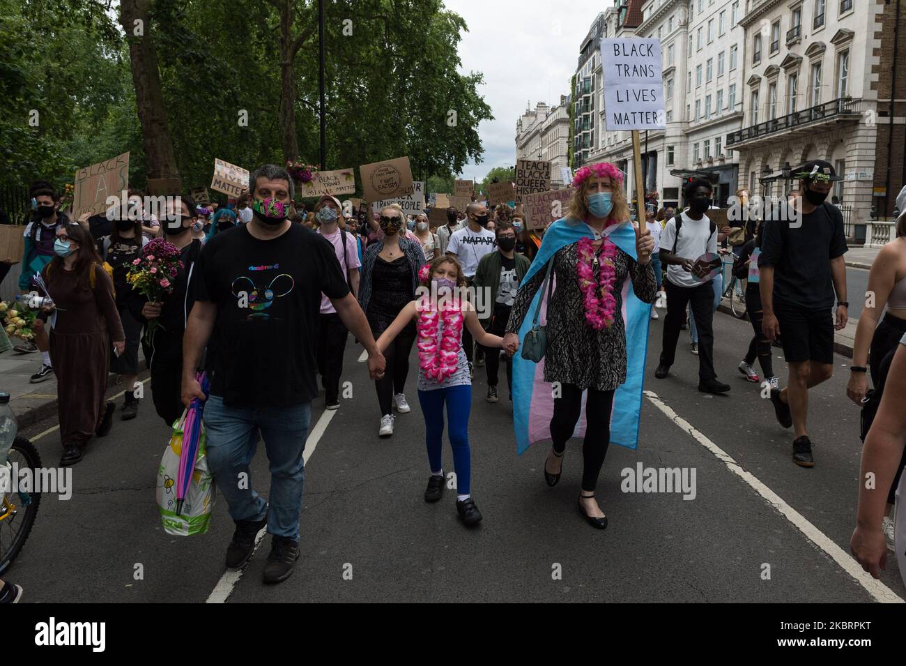 Thousands of transgender people and their supporters march through ...