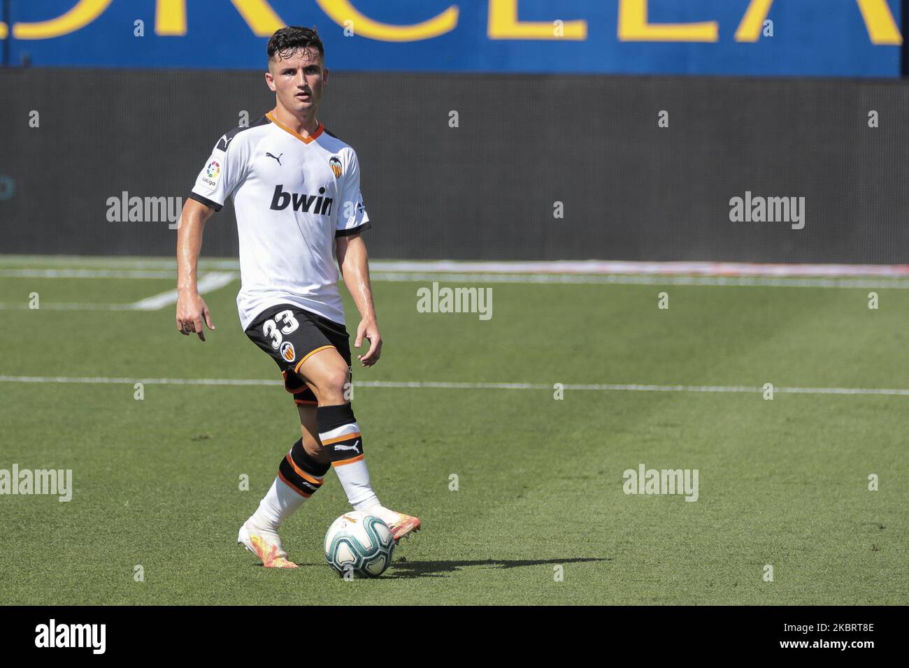 Hugo Guillamon of Valencia CF during LaLiga match between Villarreal CF ...