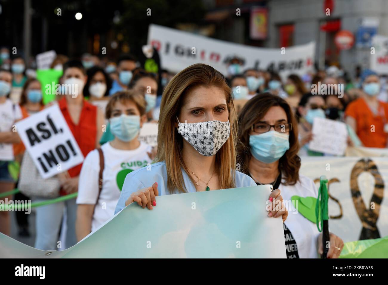 Health workers have called for more resources, decent contracts, a 35 ...