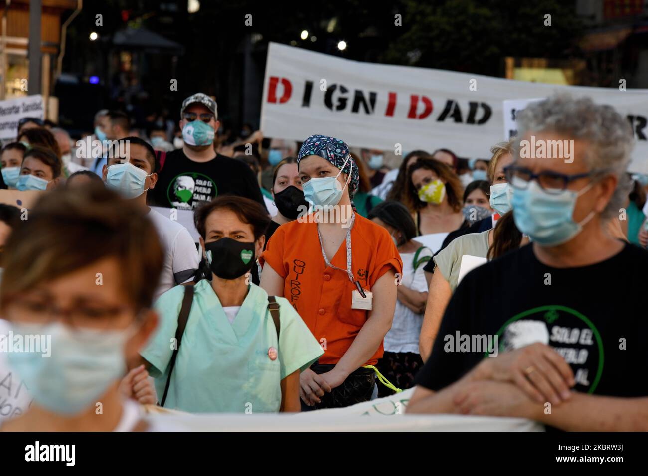 Health workers have called for more resources, decent contracts, a 35 ...