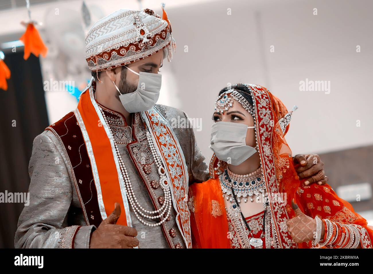 Indian wedding during coronavirus hi-res stock photography and images ...