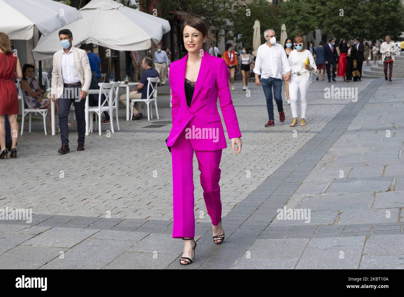 Andrea Levy Soler arrives at Royal Opera House to attend the premiere ...