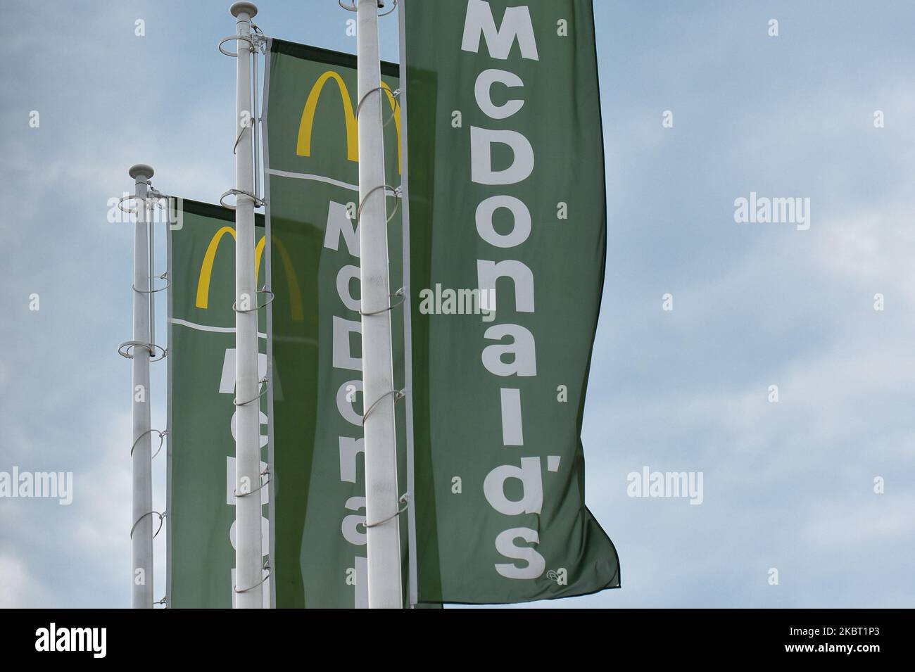 Mcdonalds flags hi-res stock photography and images - Alamy