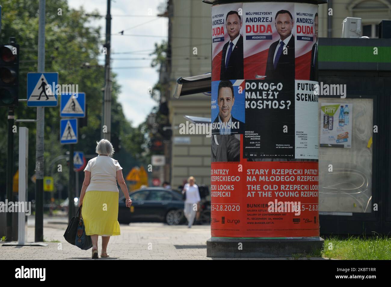 Warsaw polish posters hi-res stock photography and images - Alamy