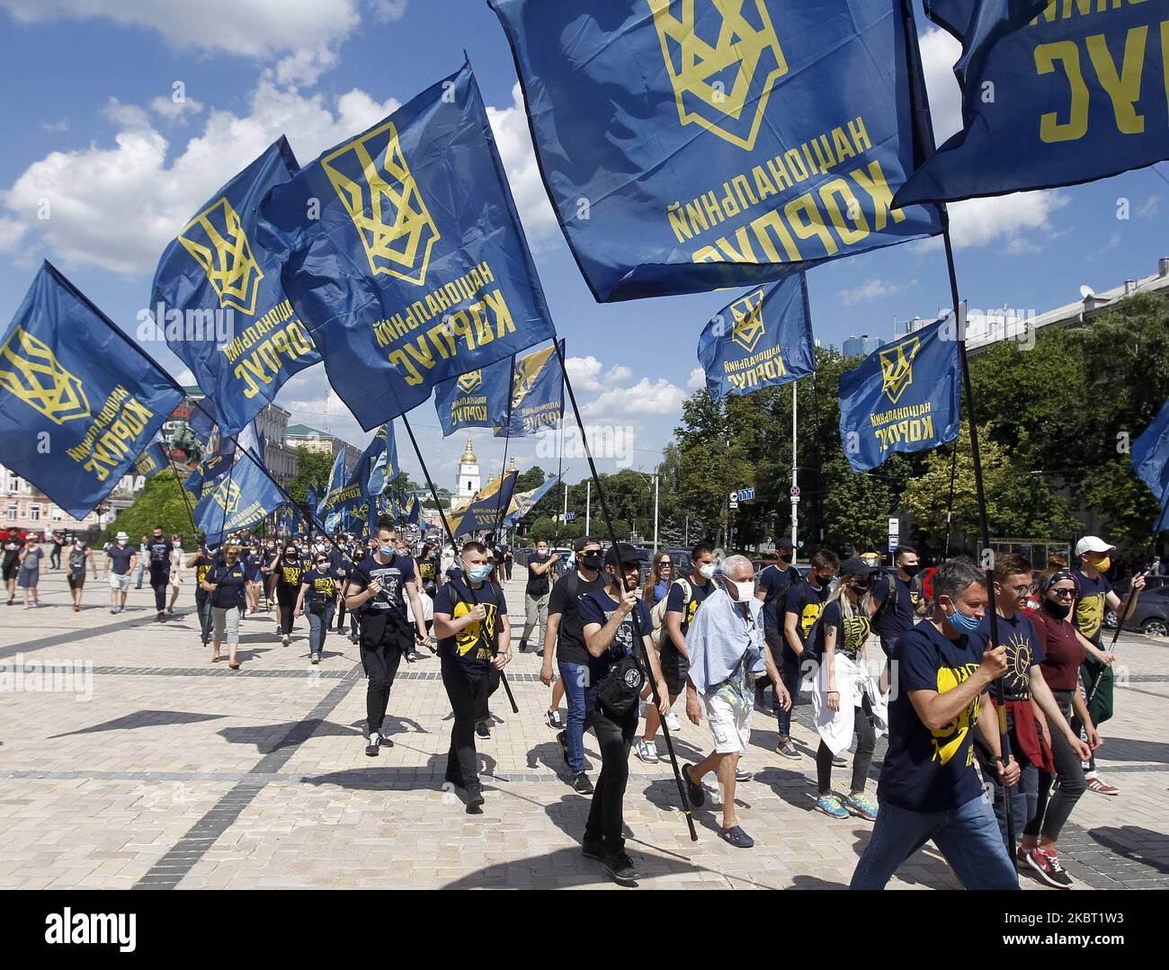 Demand demand ban of pro russian parties hi-res stock photography and ...