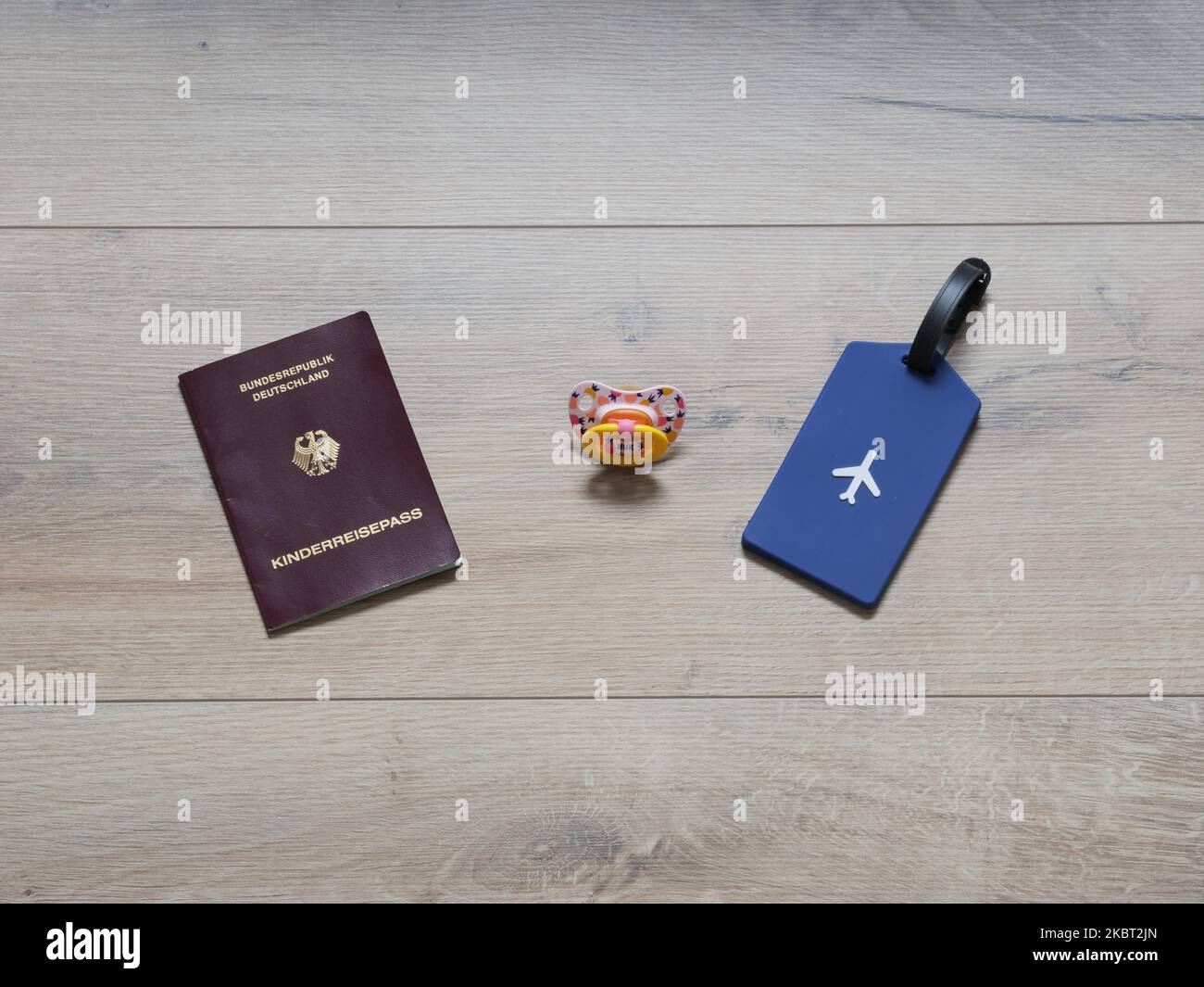 Children's travel pass Kinderreisepass Europe Europa Stock Photo - Alamy