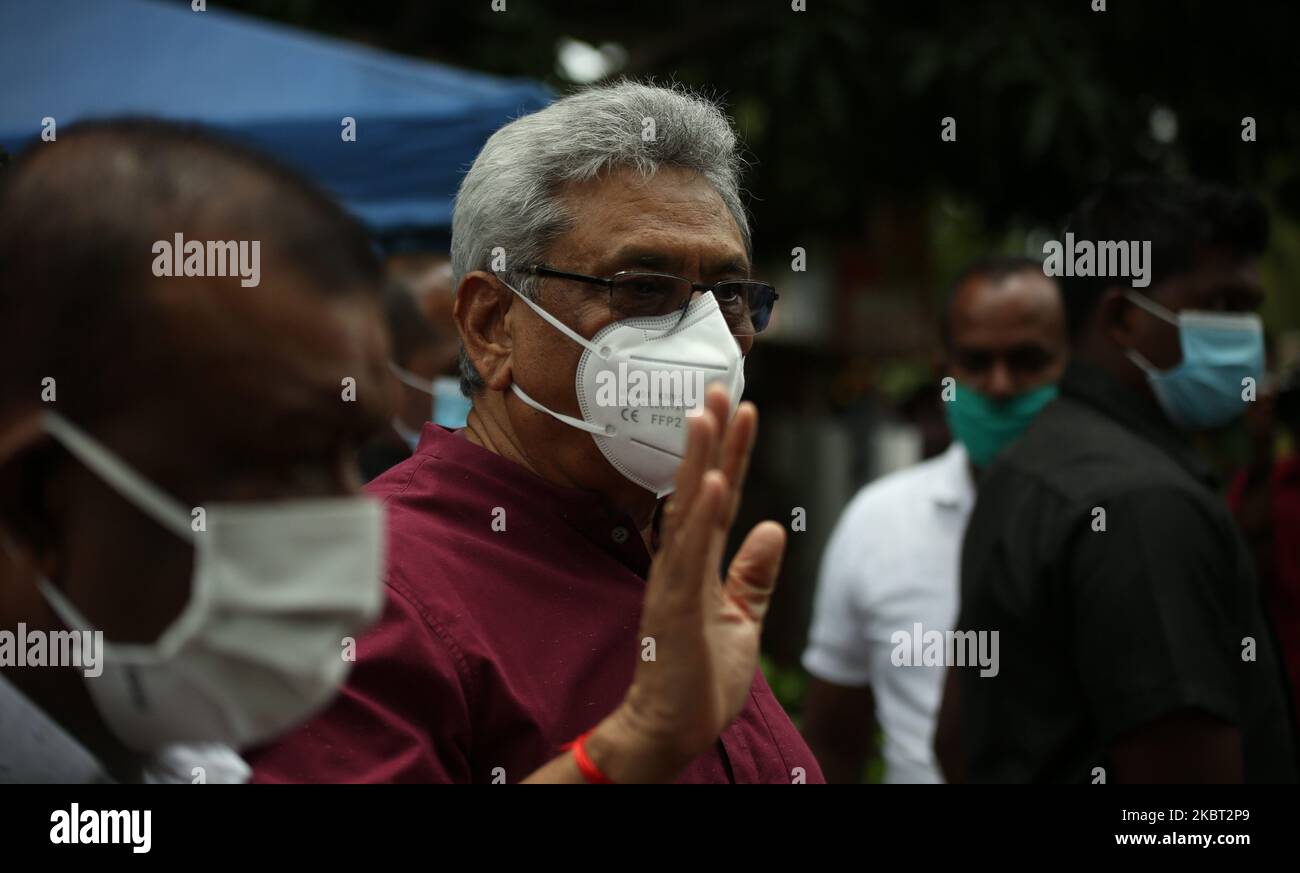 Inauguration of sri lanka podujana peramuna hi-res stock photography ...