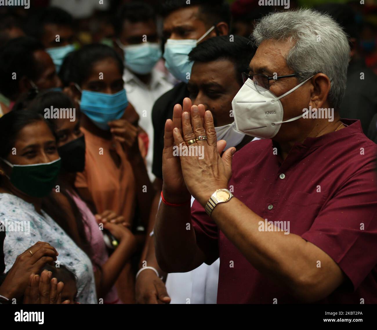 Inauguration of sri lanka podujana peramuna hi-res stock photography ...