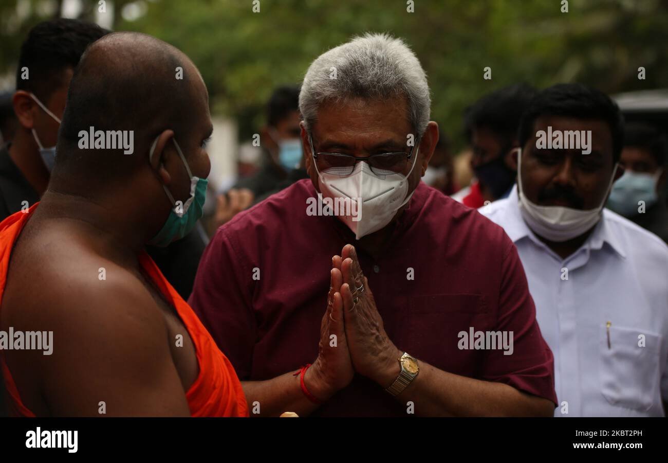 Inauguration of sri lanka podujana peramuna hi-res stock photography ...
