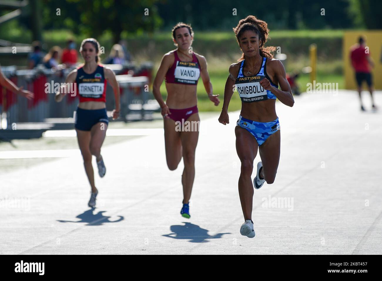 Fastweb cup athletics meeting hi-res stock photography and images - Alamy