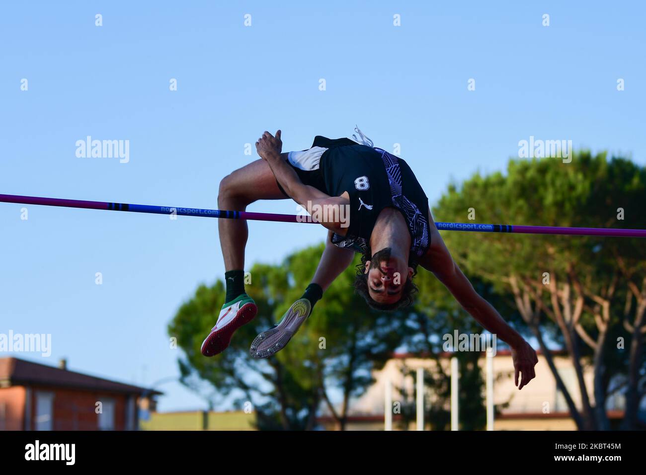 Gianmarco tamberi high jump hi-res stock photography and images - Alamy