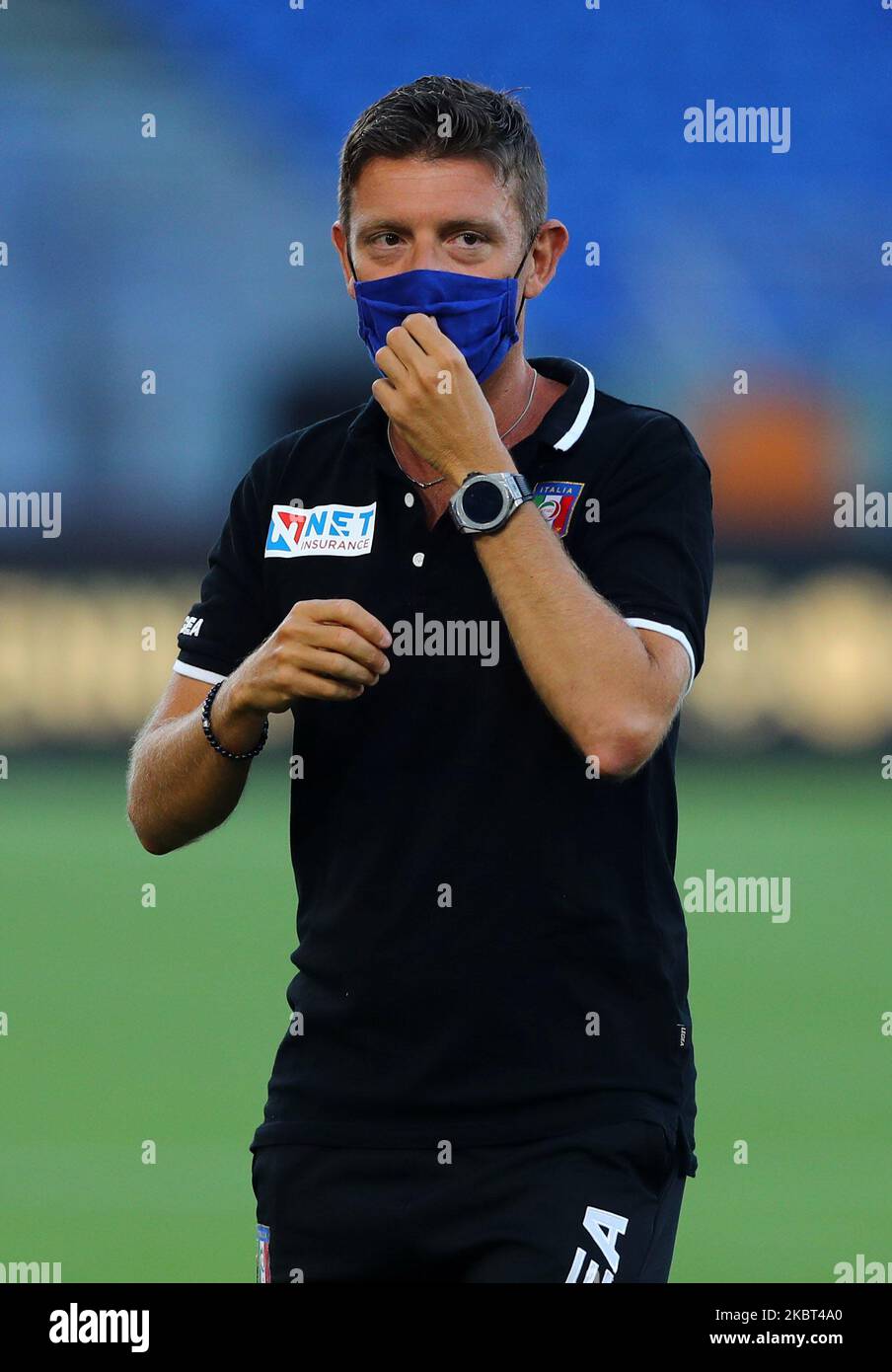 The referee Gianluca Rocchi during the football Serie A match SS Lazio ...