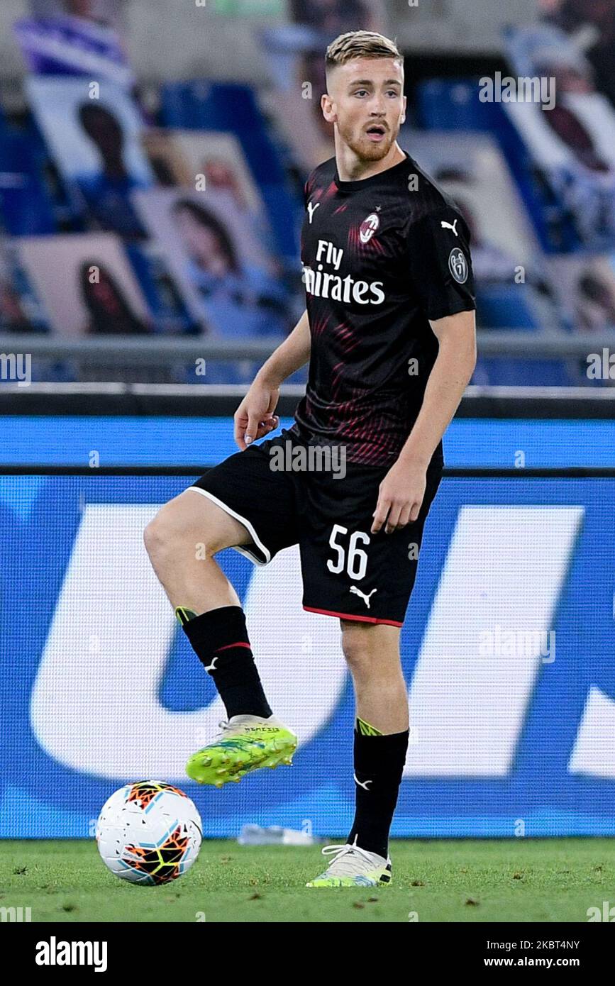 Alexis Saelemaekers of AC Milan during the Serie A match between SS ...