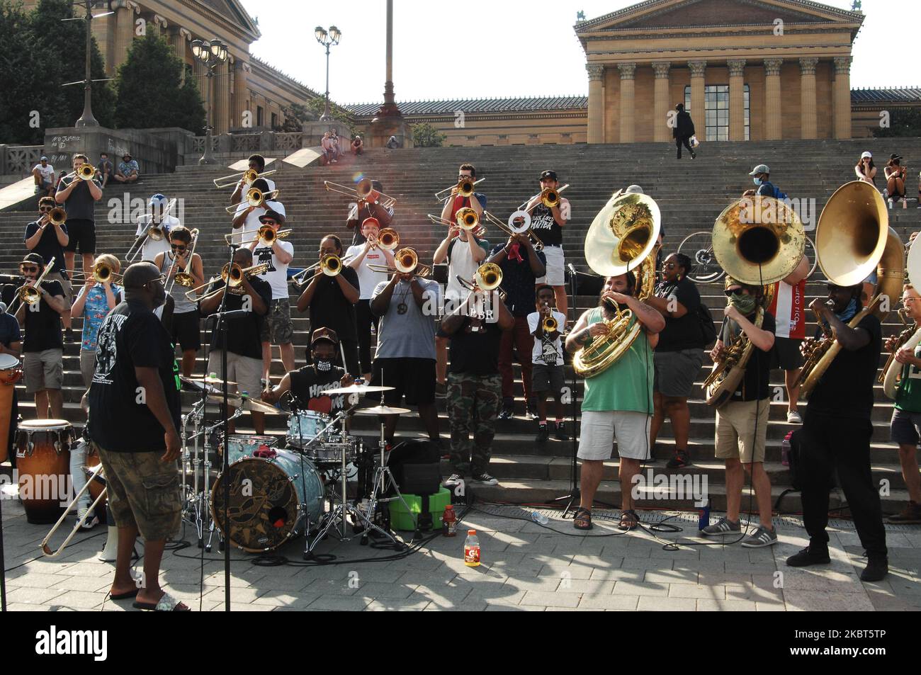 A Philadelphia orchestral band known as The Brotherhood performed in ...