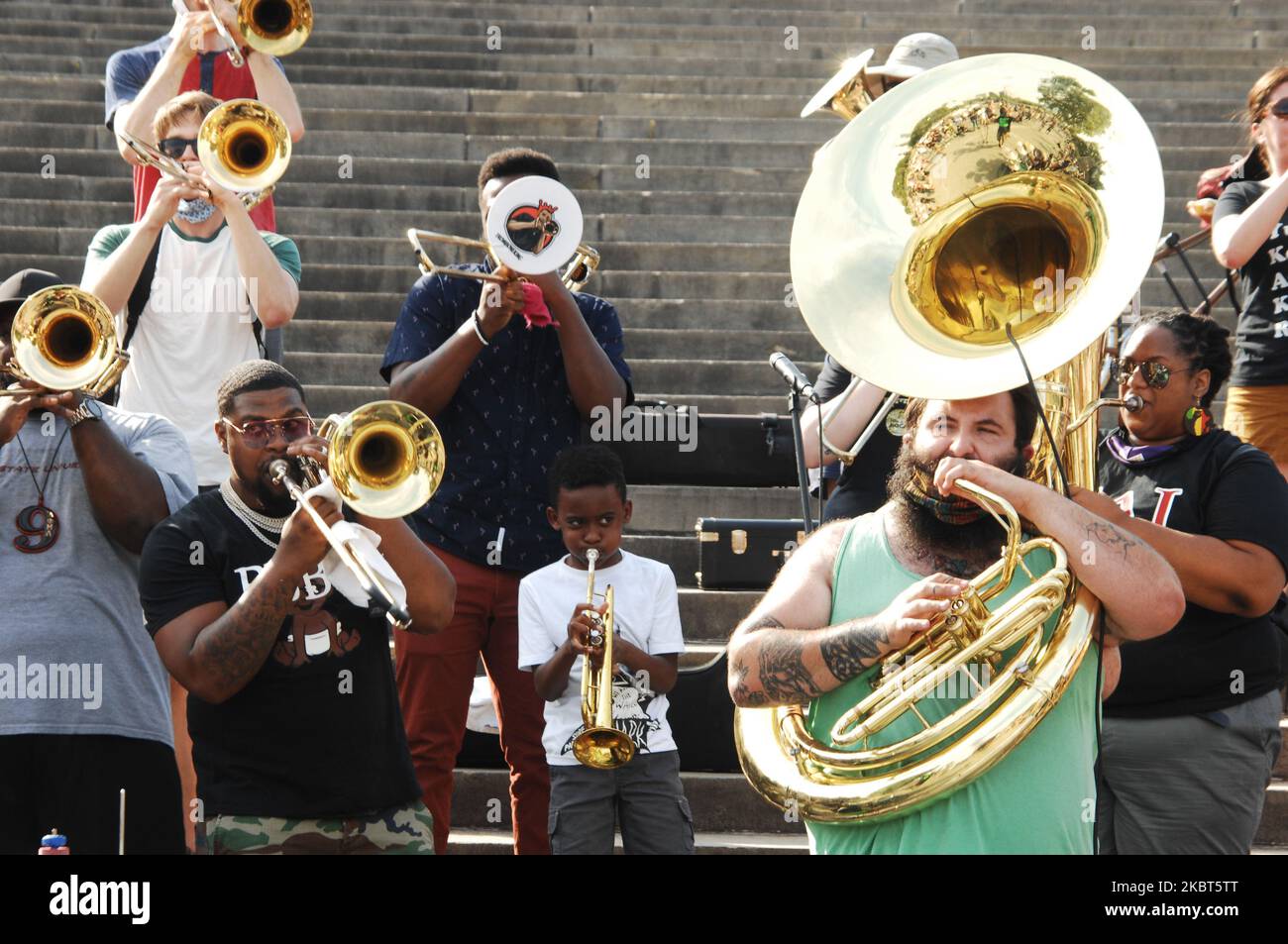 A Philadelphia orchestral band known as The Brotherhood performed in ...