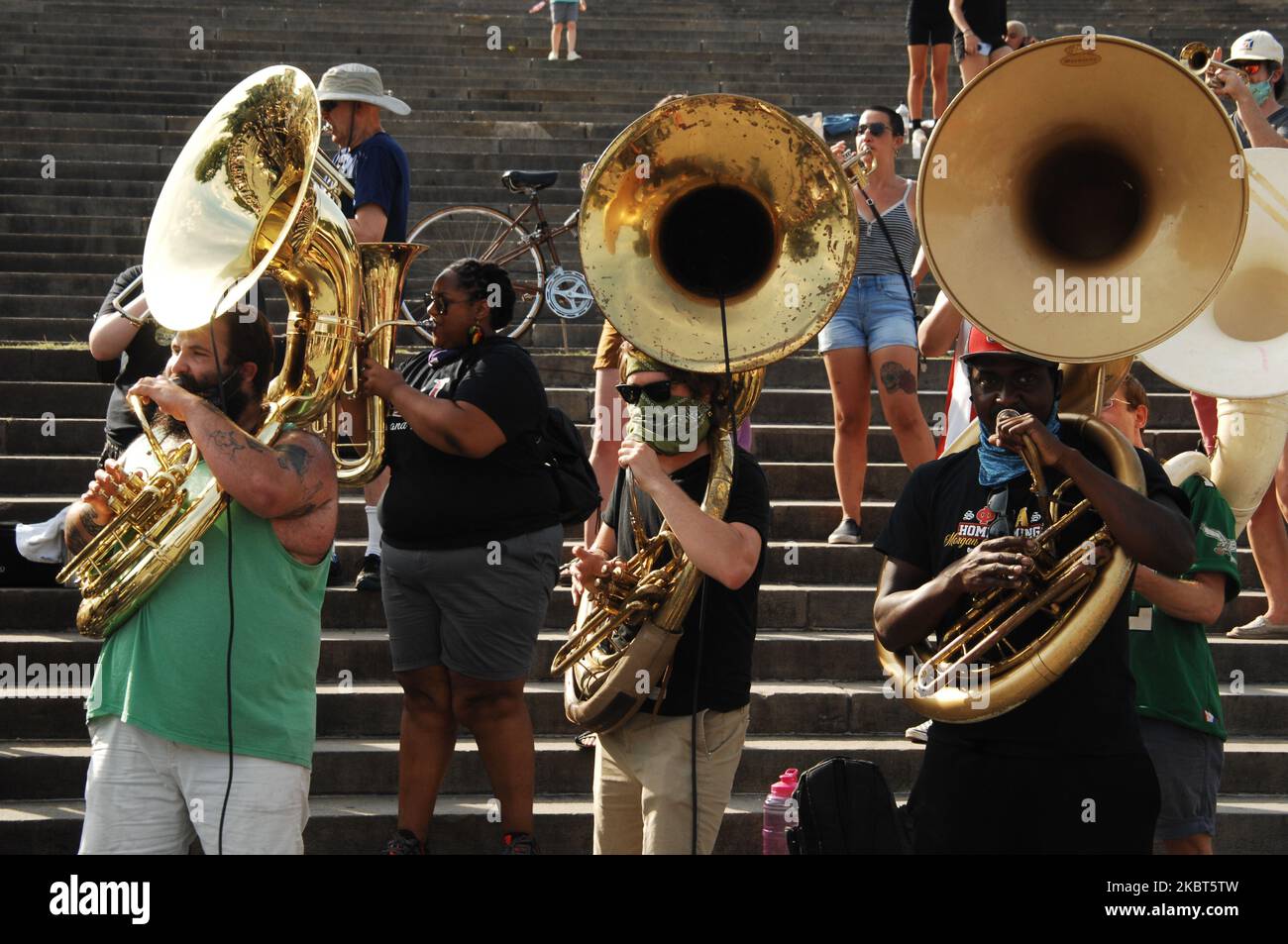 A Philadelphia orchestral band known as The Brotherhood performed in ...