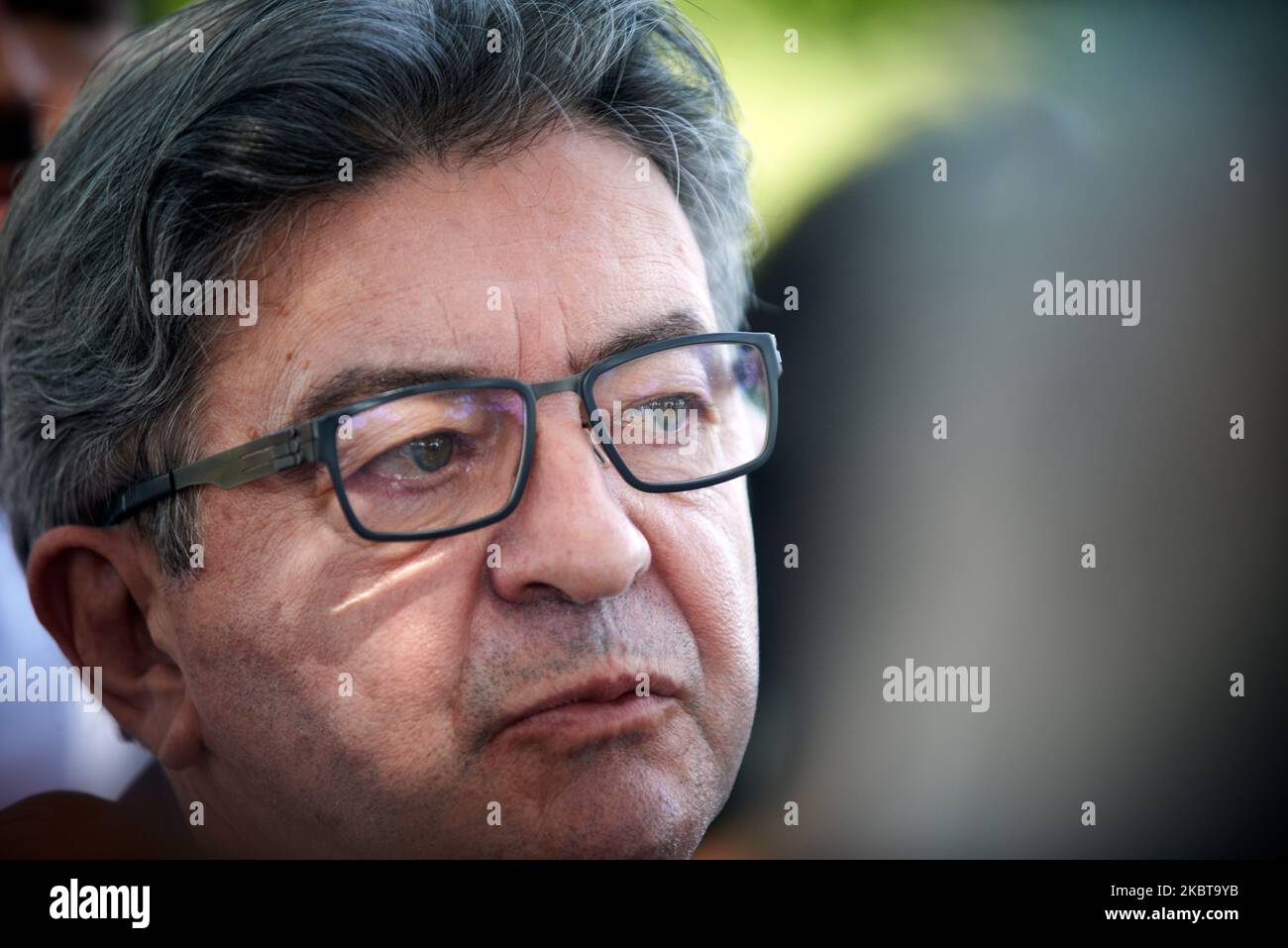 Jean luc melenchon portrait hi-res stock photography and images - Alamy
