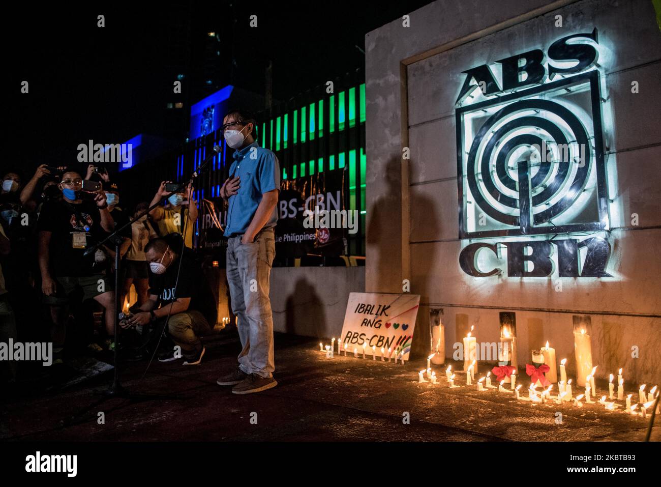 Franchise of philippine broadcast network abs cbn hi-res stock ...