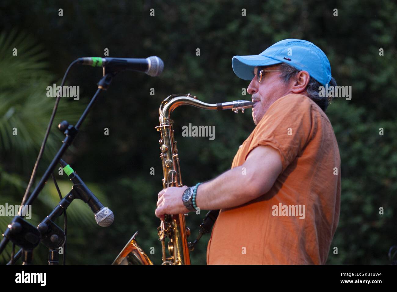 Jazz band Inaki Arakistan Band during their performance at the first ...