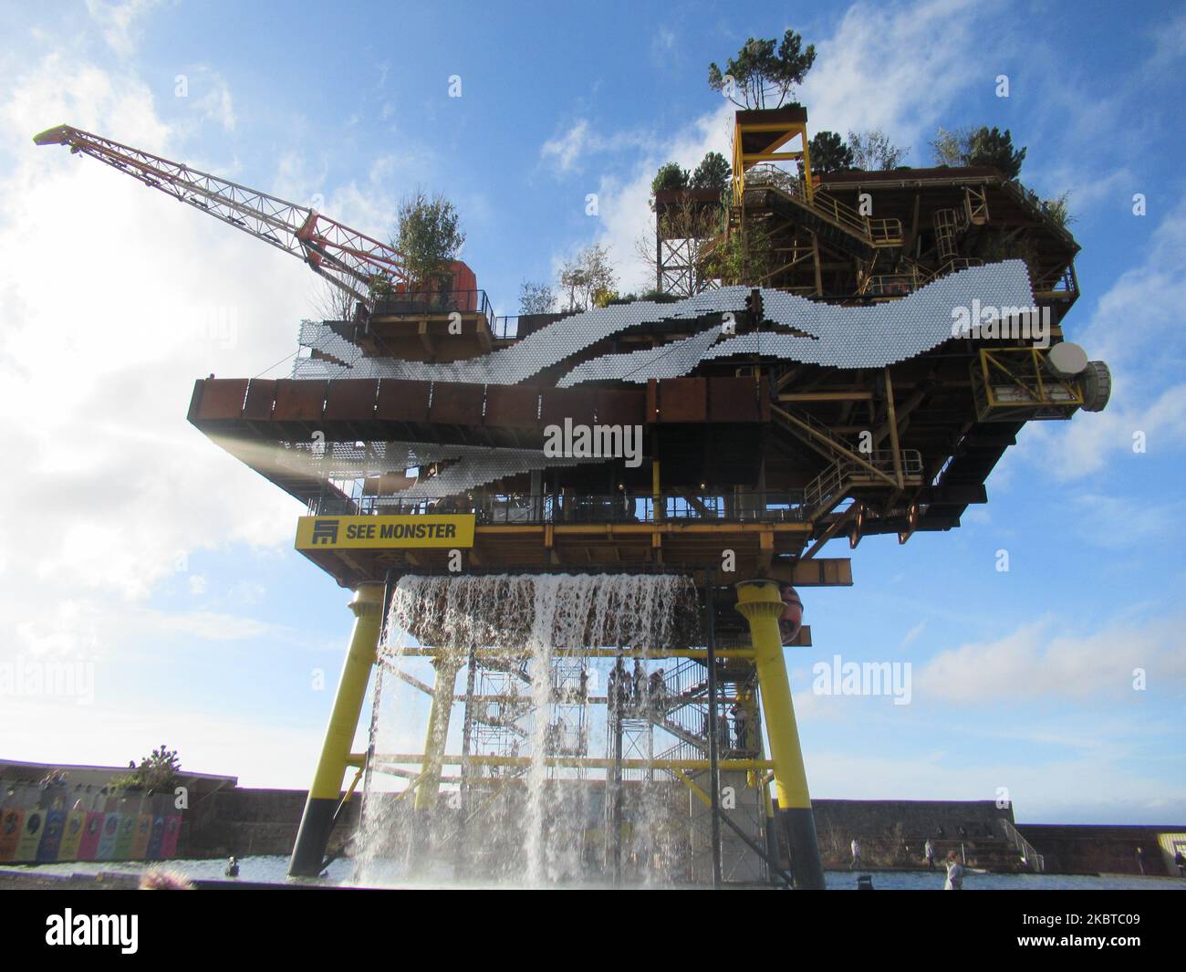 Weston Super Mare, UK. 28th Oct, 2022. "See Monster" is over 35 meters ...