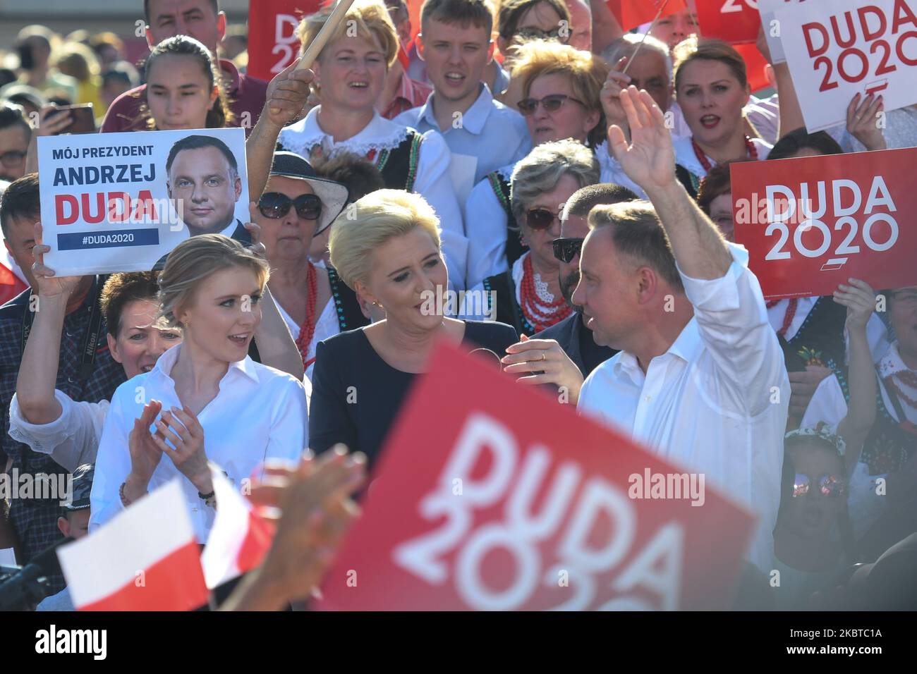 Andrzej dudas daughter hi-res stock photography and images - Alamy