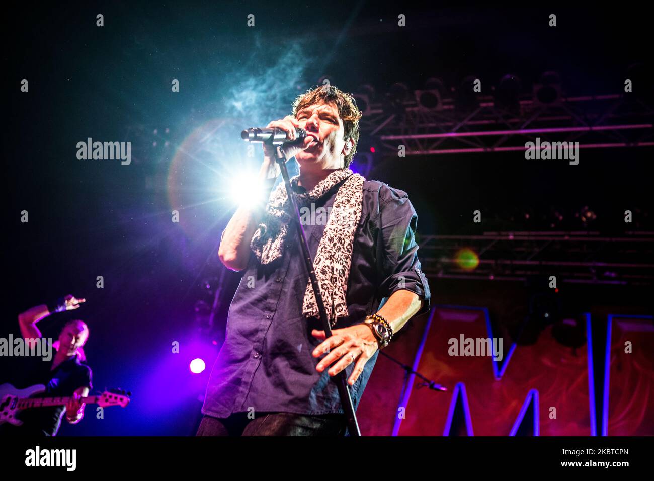 Eric Martin of Mr. Big performs live in Milan, Italy, on December 21 ...