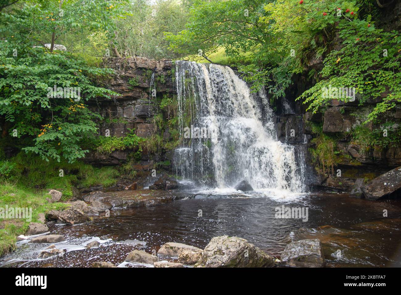 East Gill Force is a waterfall in Swaledale near Kled in the Yorkshire ...