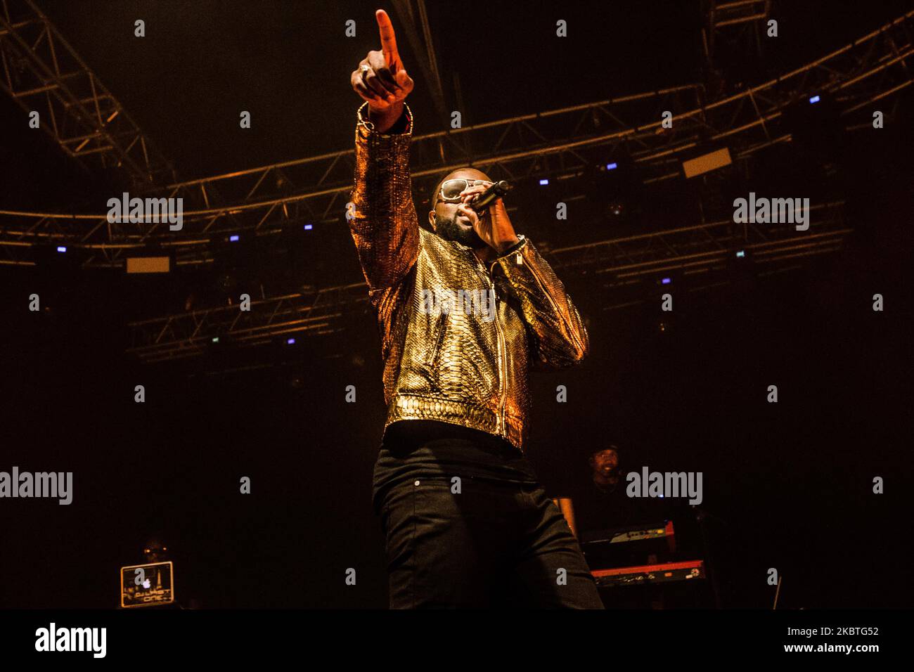 Maitre Gims performs live at Fabrique in Milano, Italy, on May 10 2016 ...