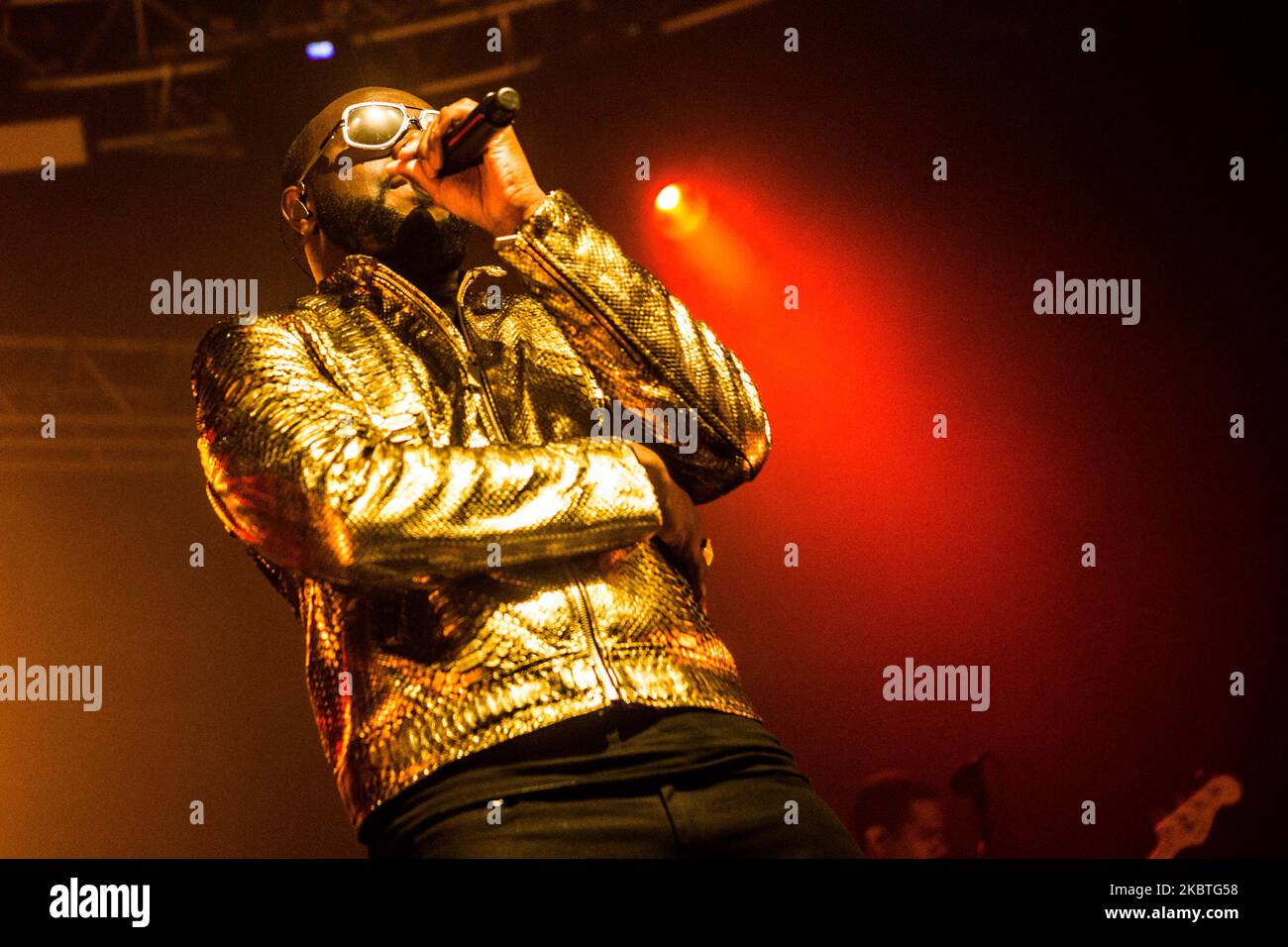 Maitre Gims performs live at Fabrique in Milano, Italy, on May 10 2016 ...