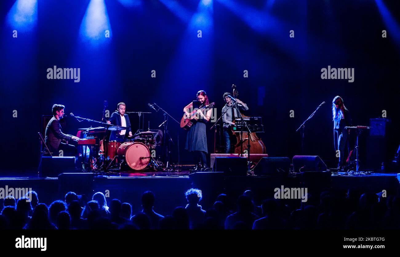 Lisa Hannigan performs live at Fabrique in Milano, Italy, on October 30 ...