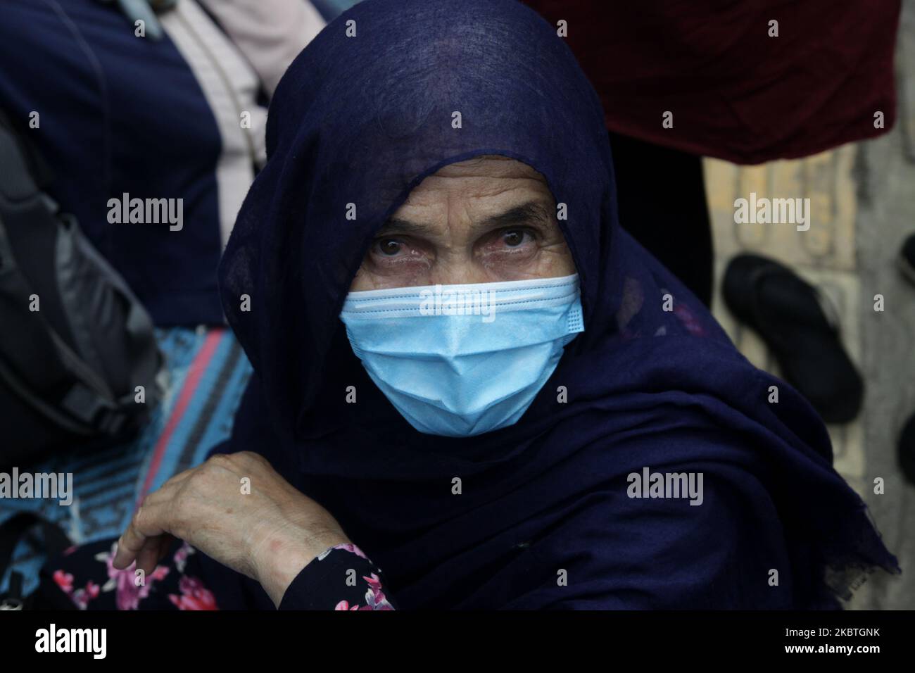 Refugees stages protest hi-res stock photography and images - Alamy