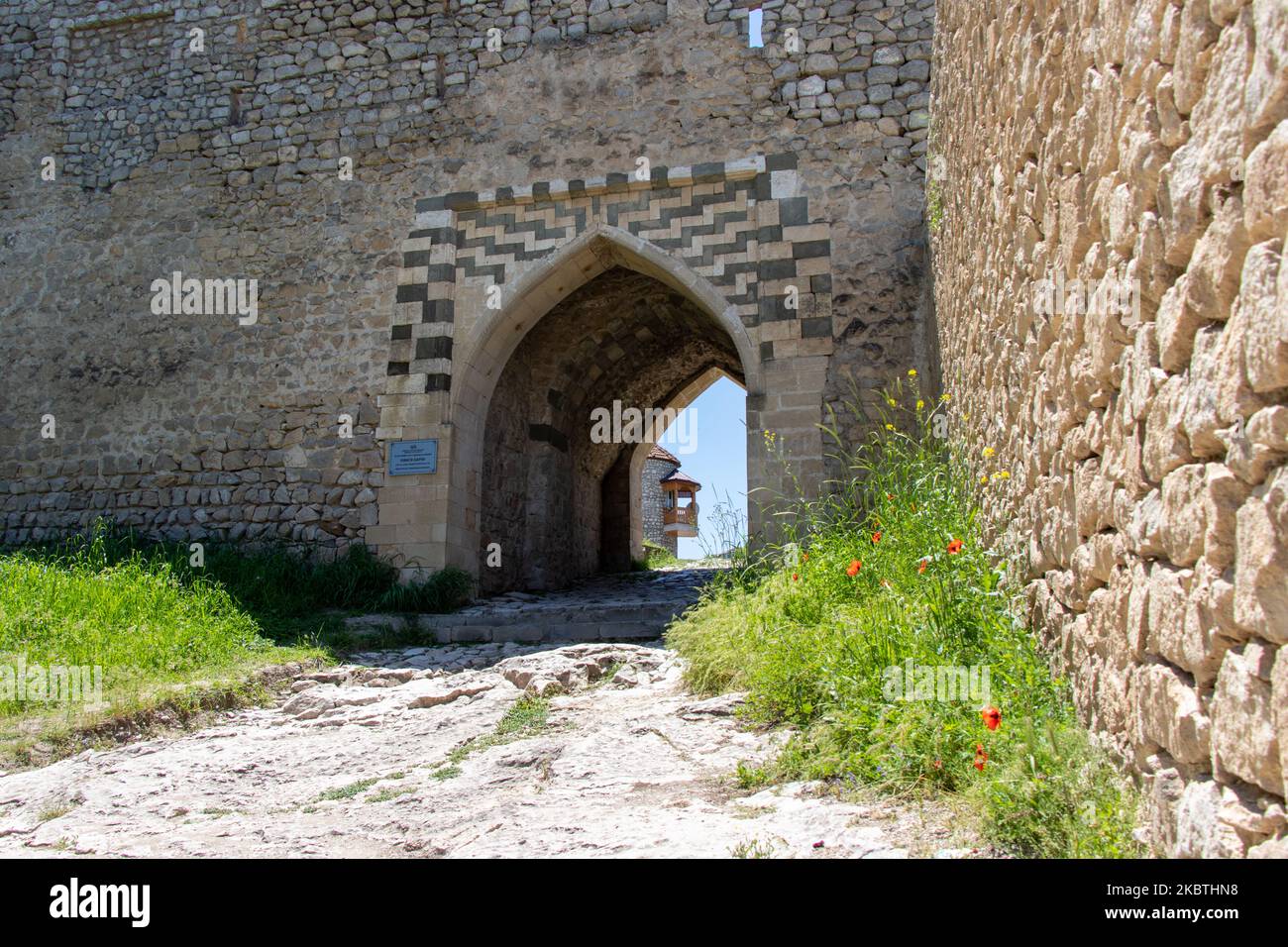 Ancient fortress of Shusha city of Azerbaijan after Karabakh war Stock ...