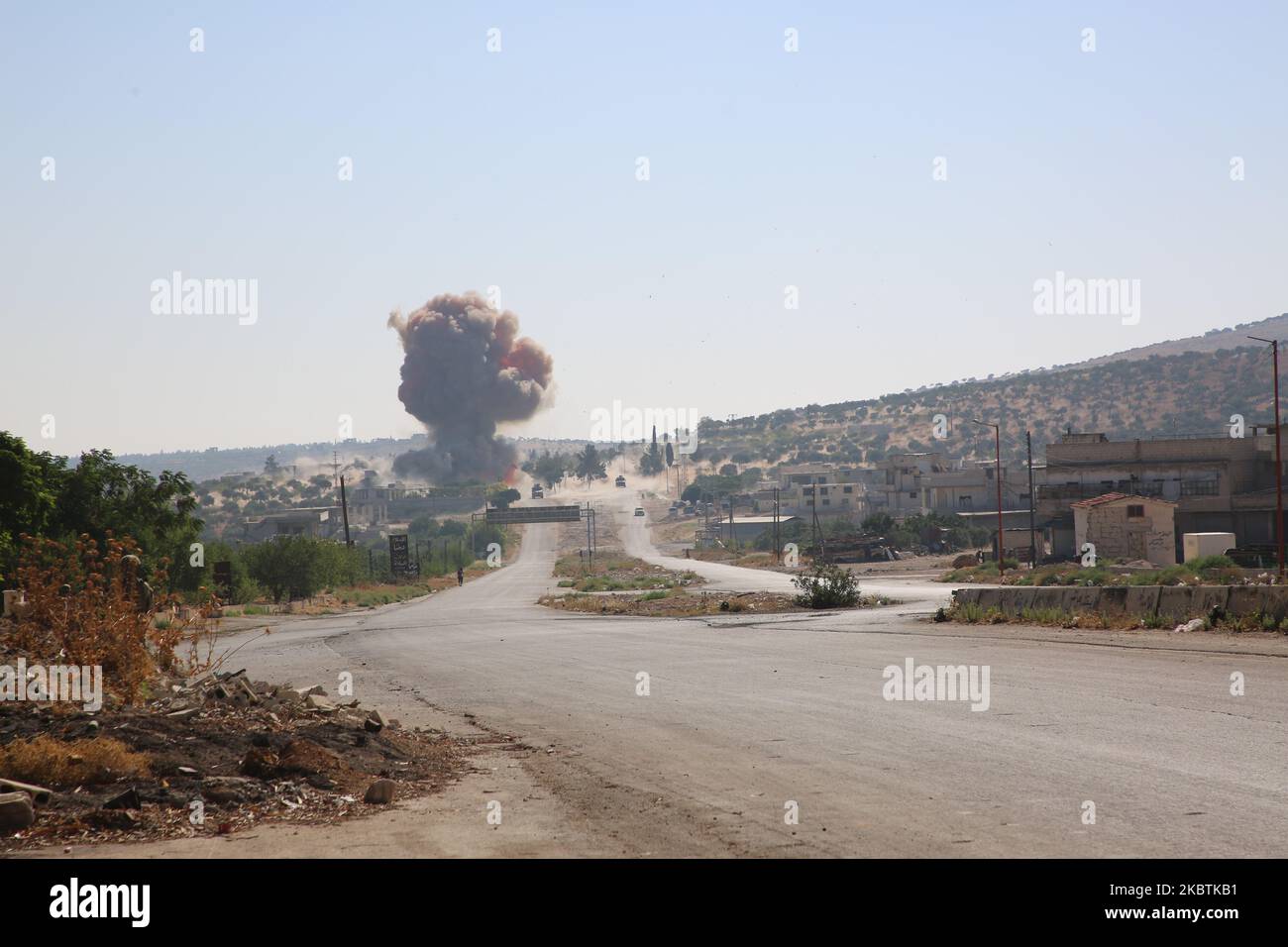 Syria war aleppo bomb explosion hi-res stock photography and images - Alamy
