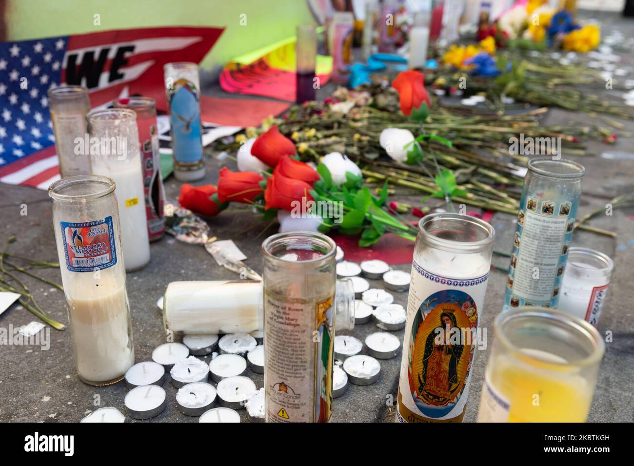 A picture of Army Spc. Vanessa Guillen is seen in Washington, D.C. on ...