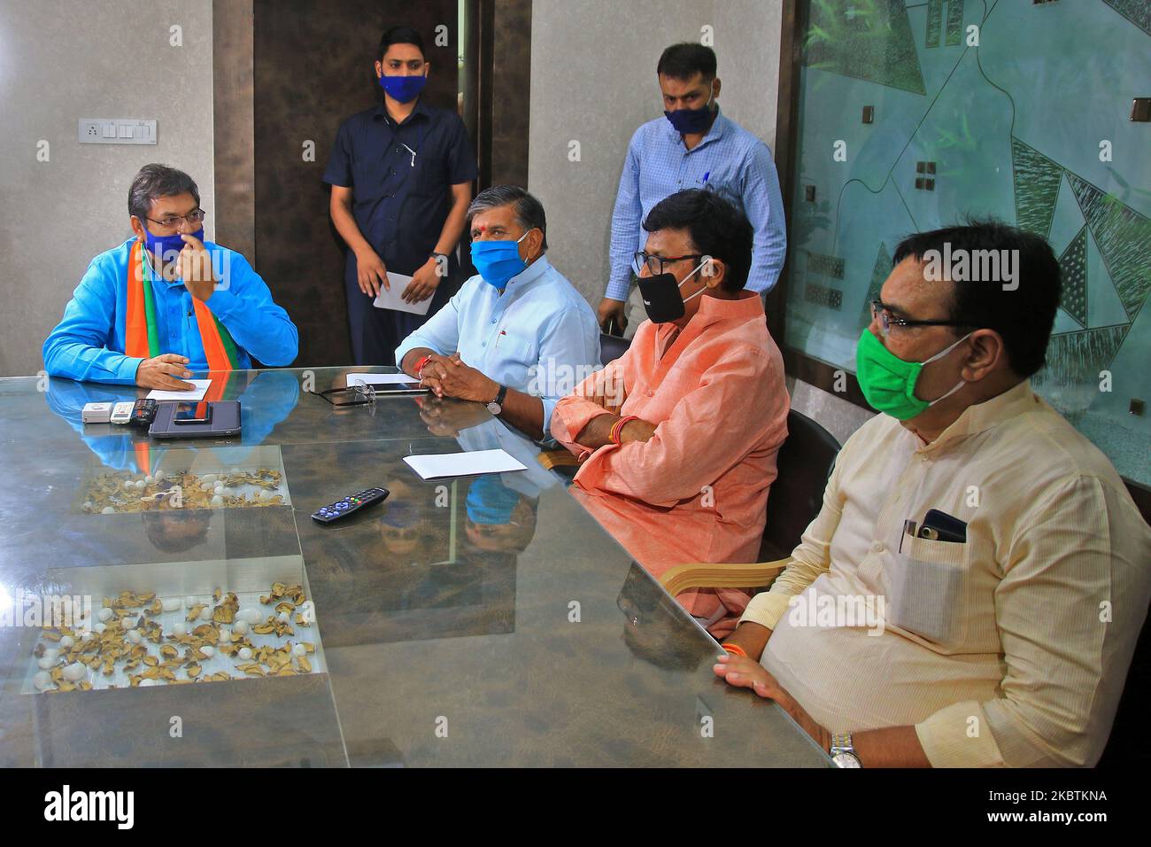 Rajasthan bjp président satish poonia hi-res stock photography and ...