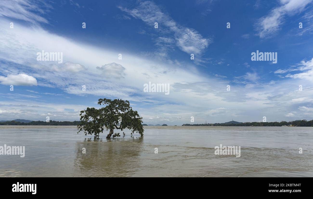 Swollen brahmaputra river hi-res stock photography and images - Alamy