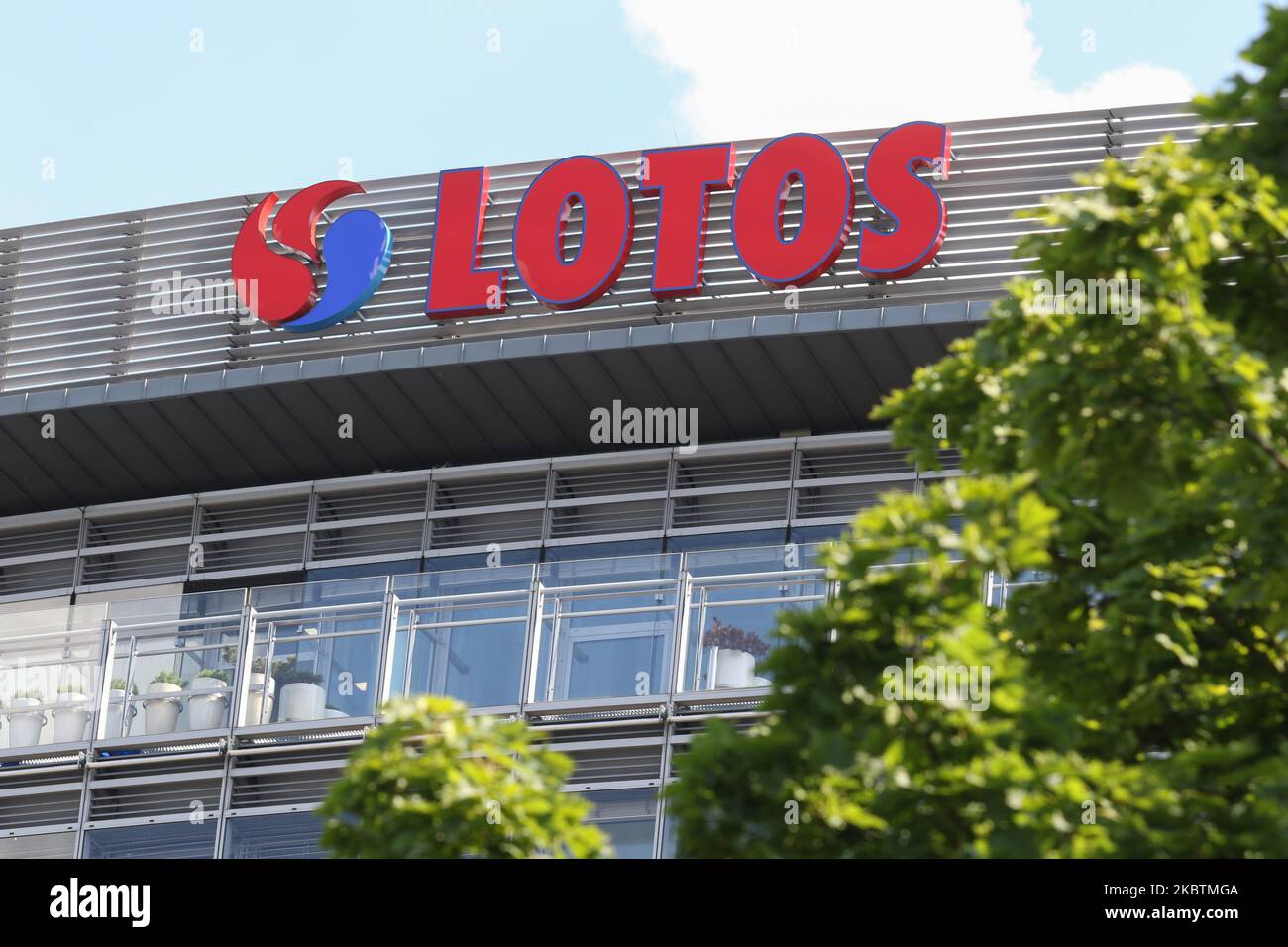 Lotos refinery logo hi-res stock photography and images - Alamy