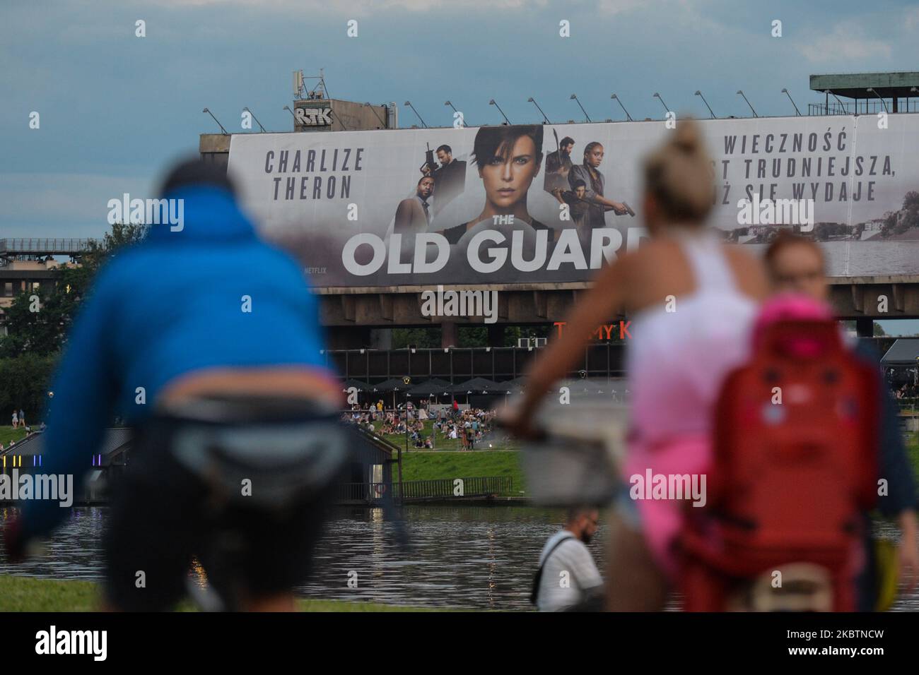 An ad for The Old Guard Netflix American action film directed by Gina ...