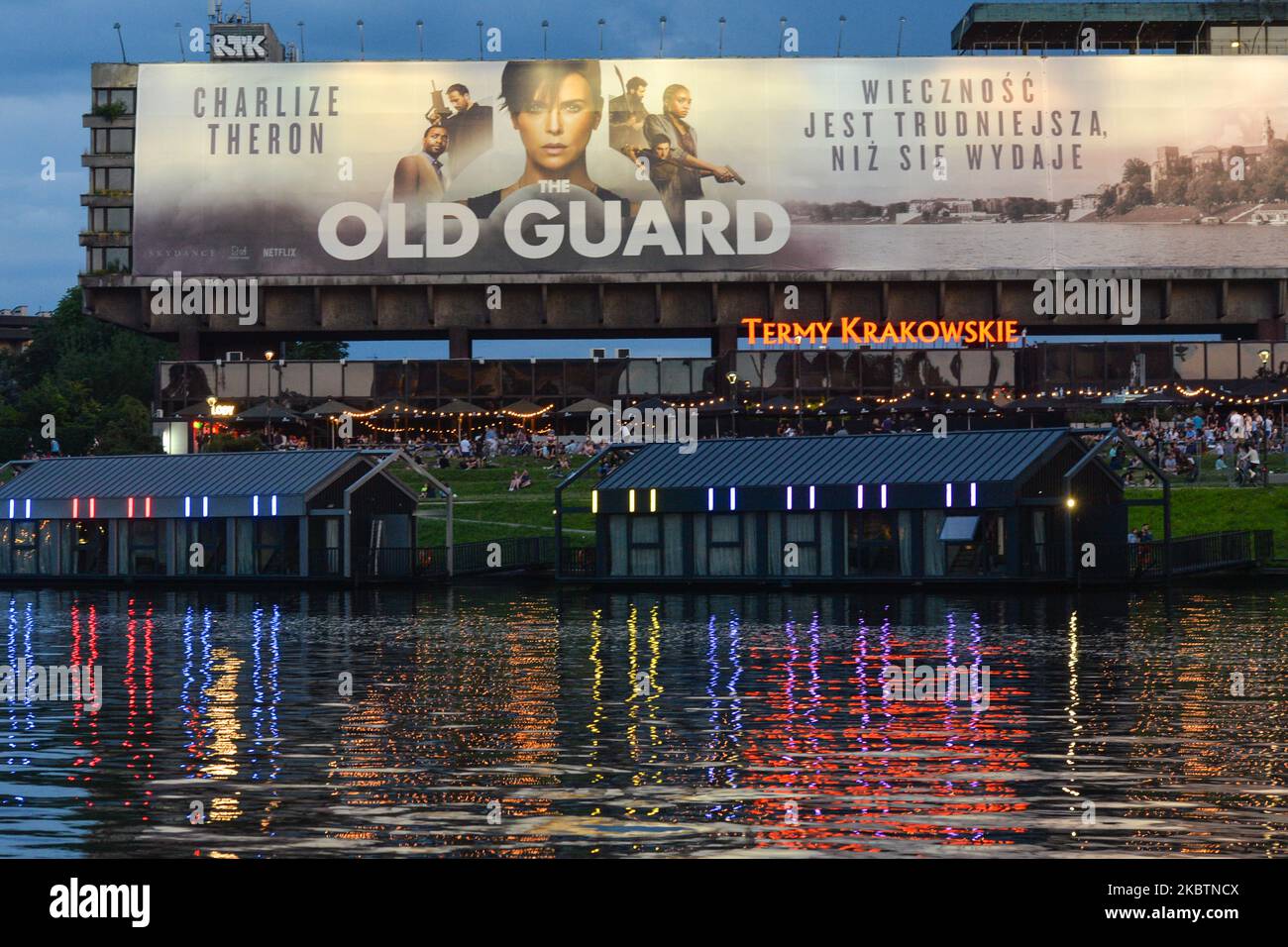 An ad for The Old Guard Netflix American action film directed by Gina ...