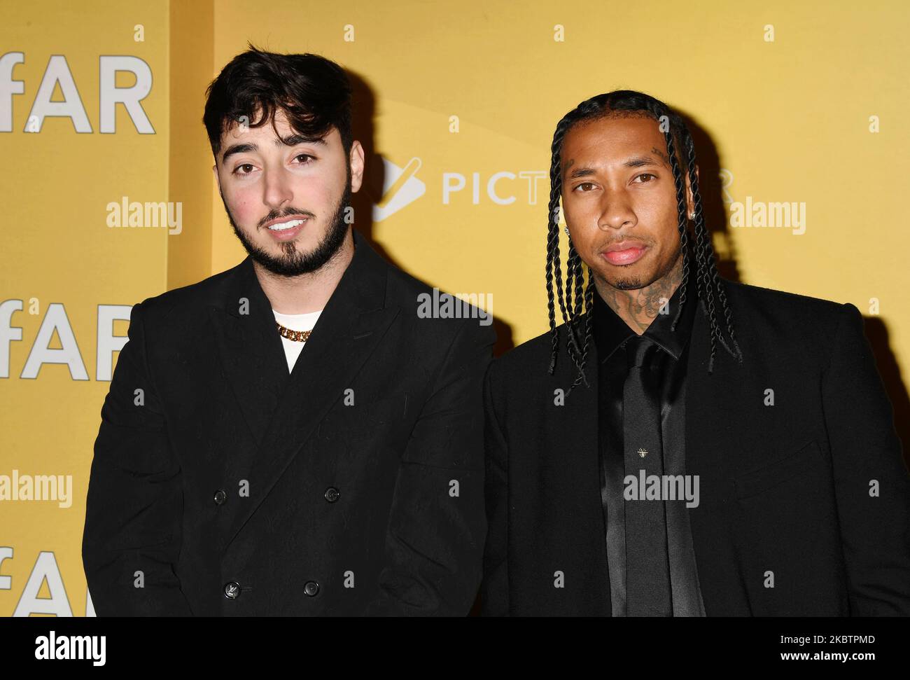 WEST HOLLYWOOD, CA - NOVEMBER 03: (L-R) Zack Bia and Tyga attend 2022 ...