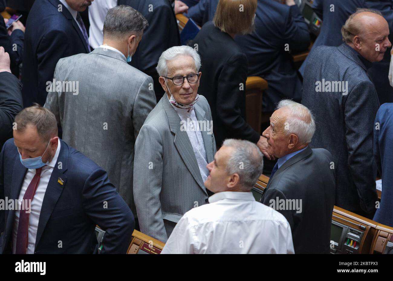 Members of the First independent Ukraine Parliament and acting MPs are ...