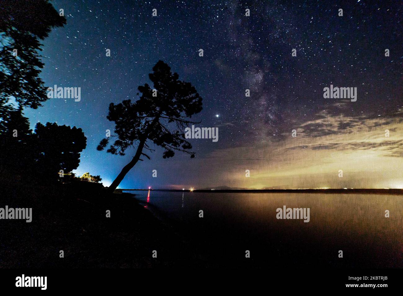 The Milky Way, part of our Galaxy where our solar system belongs as ...