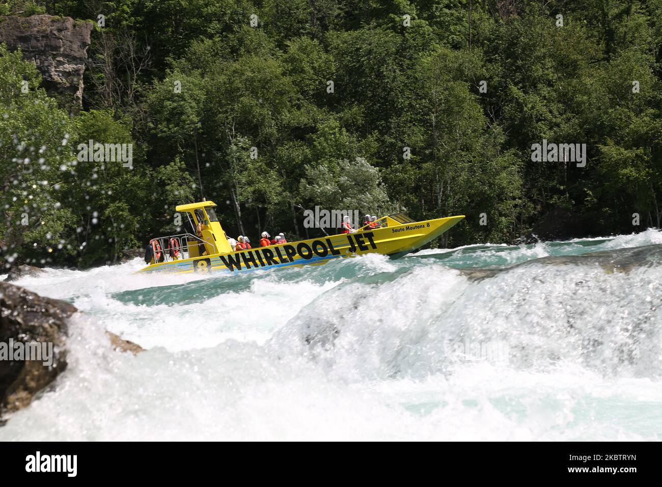 Whirlpool jet boat tours hi-res stock photography and images - Alamy